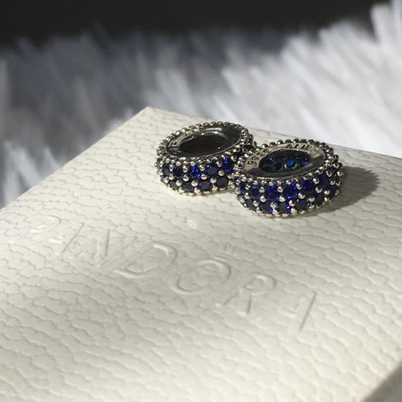 Pandora | Jewelry | Rare Pandora Royal Blue Inspiration Spacers2 | Poshmark